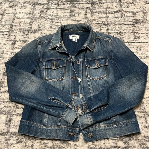 PAIGE | Jackets & Coats | Paige Classic Denim Jacket | Poshmark
